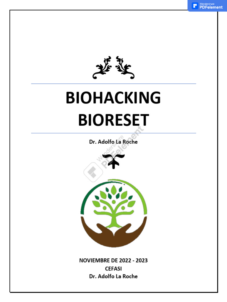 Biohacking y Bioreset: Medicina Integrativa | PDF | Mitocondria ...