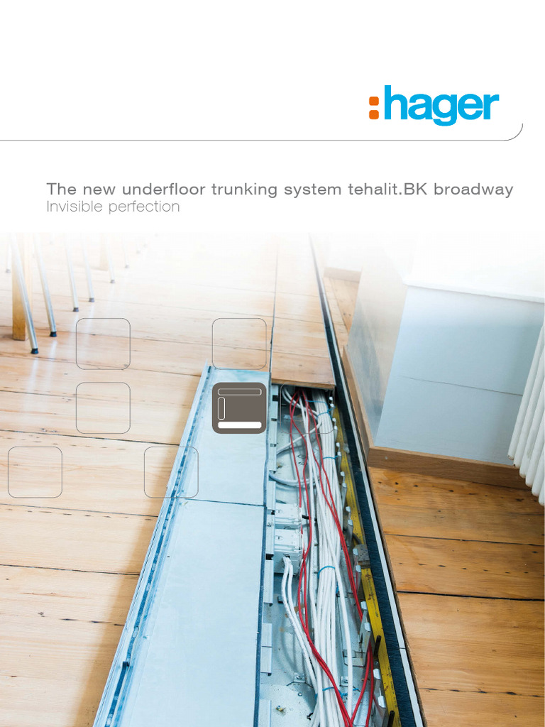 MENEAT16 Underfloor Trunking-System RGB | PDF | Screw | Electrical Connector