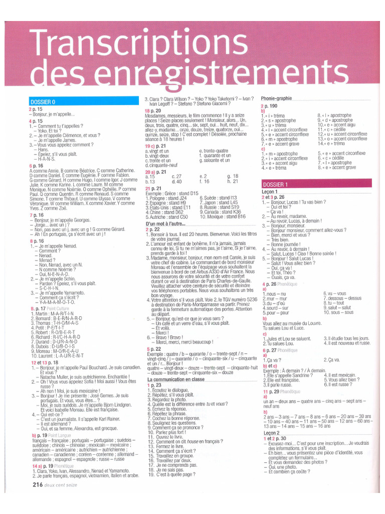 Alter Ego A1 Livre | PDF