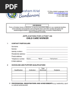 Justice of The Peace Application Form: A. Applicant Information | PDF ...