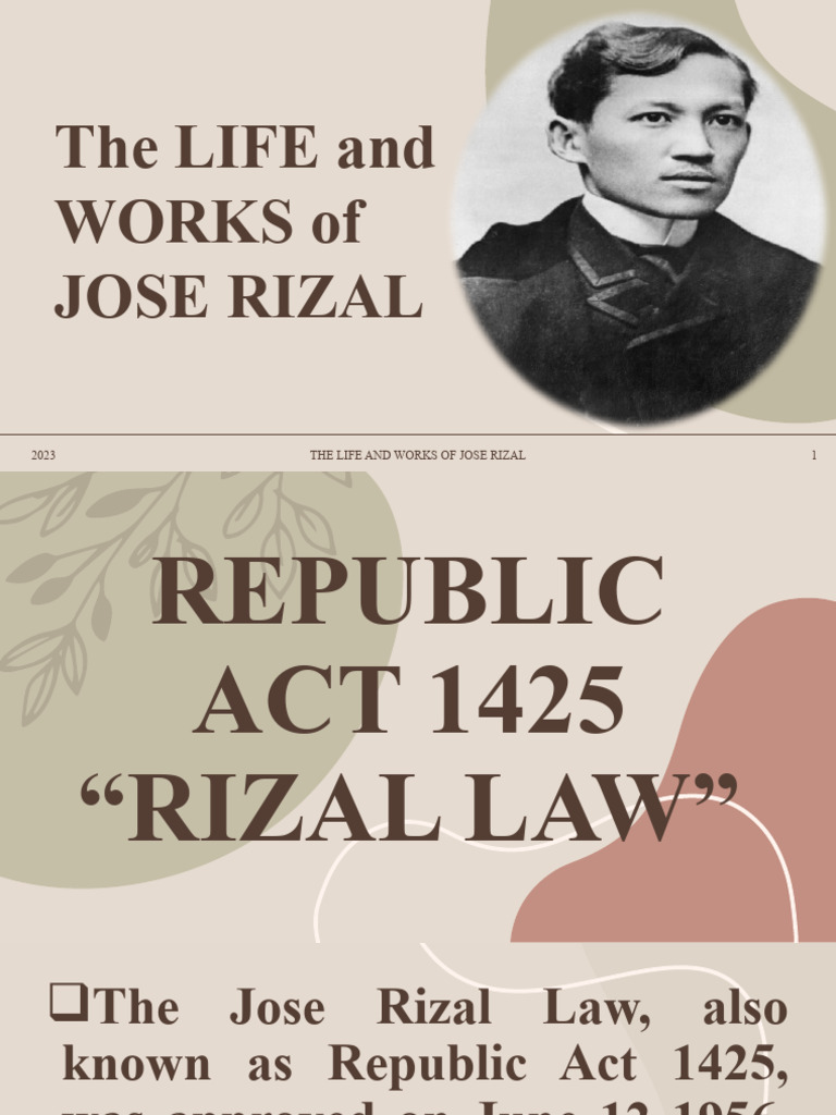 REPUBLIC-ACT-1425 | PDF | Philippines