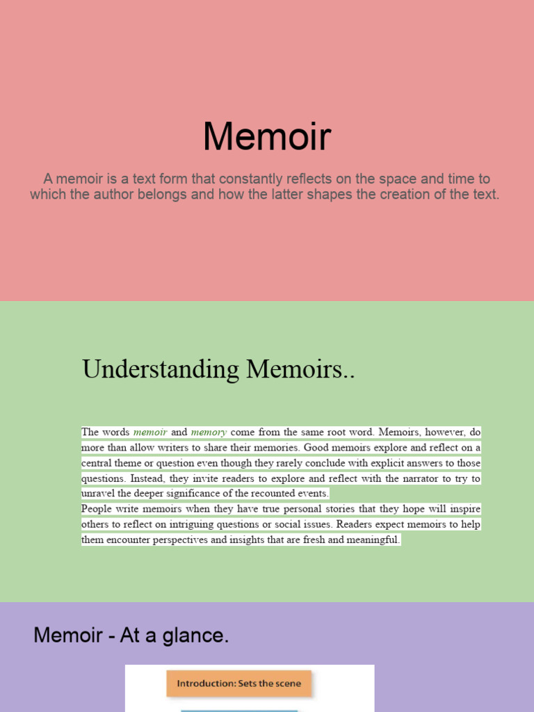 Memoir | PDF