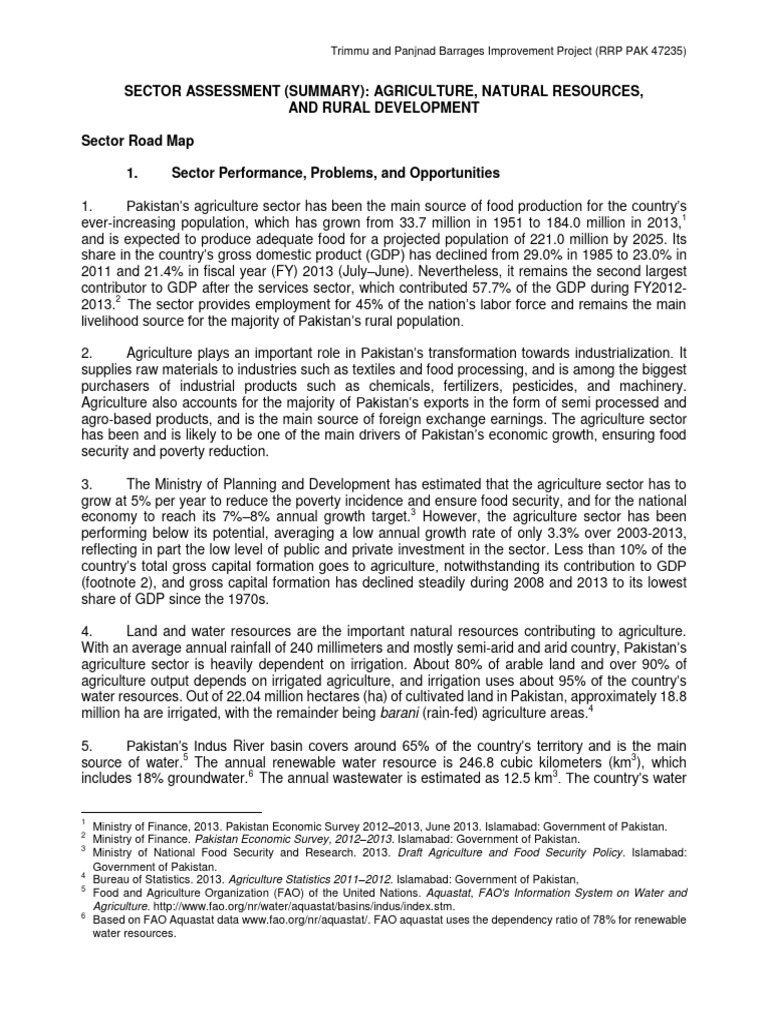 001 Ssa | PDF | Agriculture | Water Scarcity