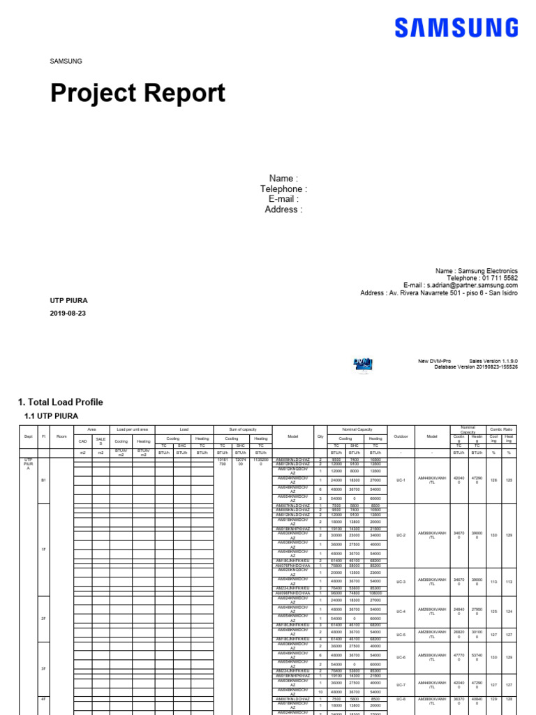 UTP PIURA REPORT SAMSUNG, DIC 2019 (Reparado) | PDF | Pipe (Fluid ...