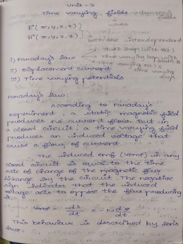 EM (Unit 3 & 4) | PDF