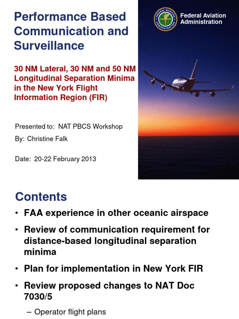PPT10 - ZNY 50NM 30NM Long 50NM Lateral | PDF | Air Traffic Control | Transport