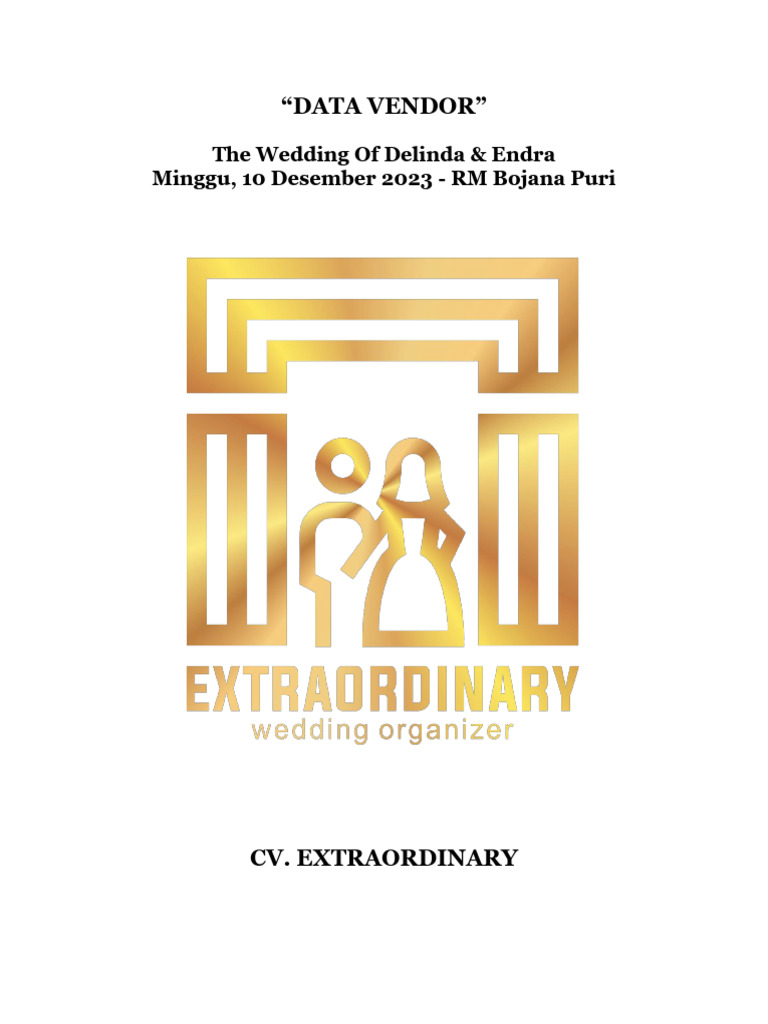 Data Vendor Delinda & Endra | PDF