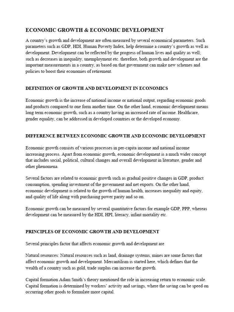 Economic Growth Siya | Download Free PDF | Monetary Policy | Inflation