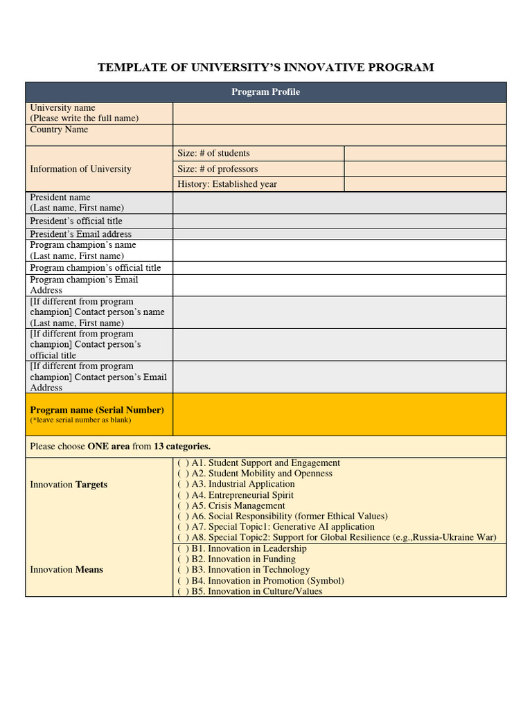WURI Ranking 2024 - Template-1 For Water Treatment | PDF