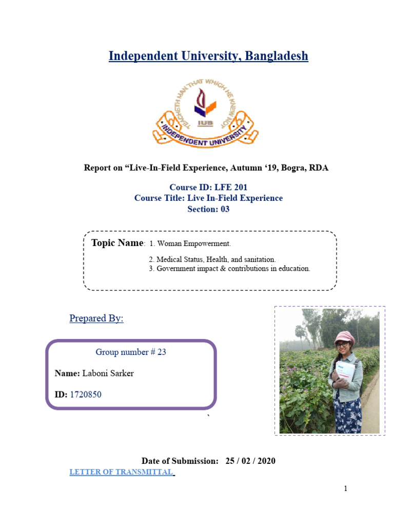 LFE-report | PDF | Sanitation | Wash