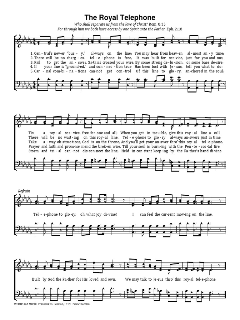 The Royal Telephone | PDF | Religious Belief And Doctrine | Theology