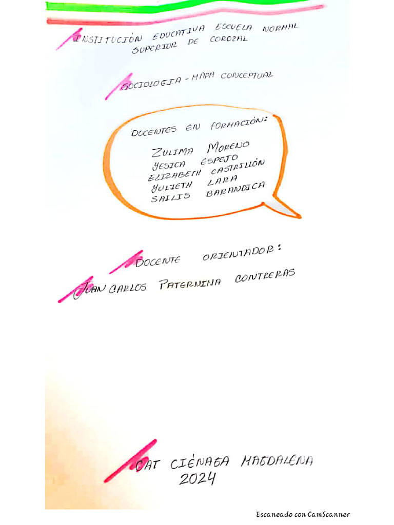 Mapa Conceptual De Sociología Pdf