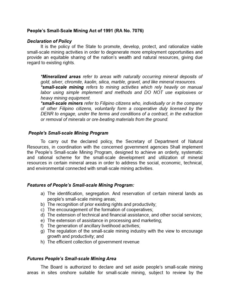 Ra 7076 | PDF