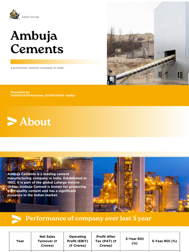Ambuja Cements CSR Report | PDF | Corporate Social Responsibility | Infrastructure