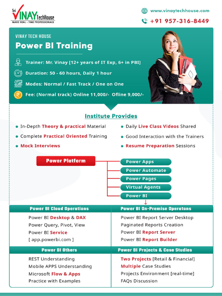 Power BI Vinay Tech | PDF