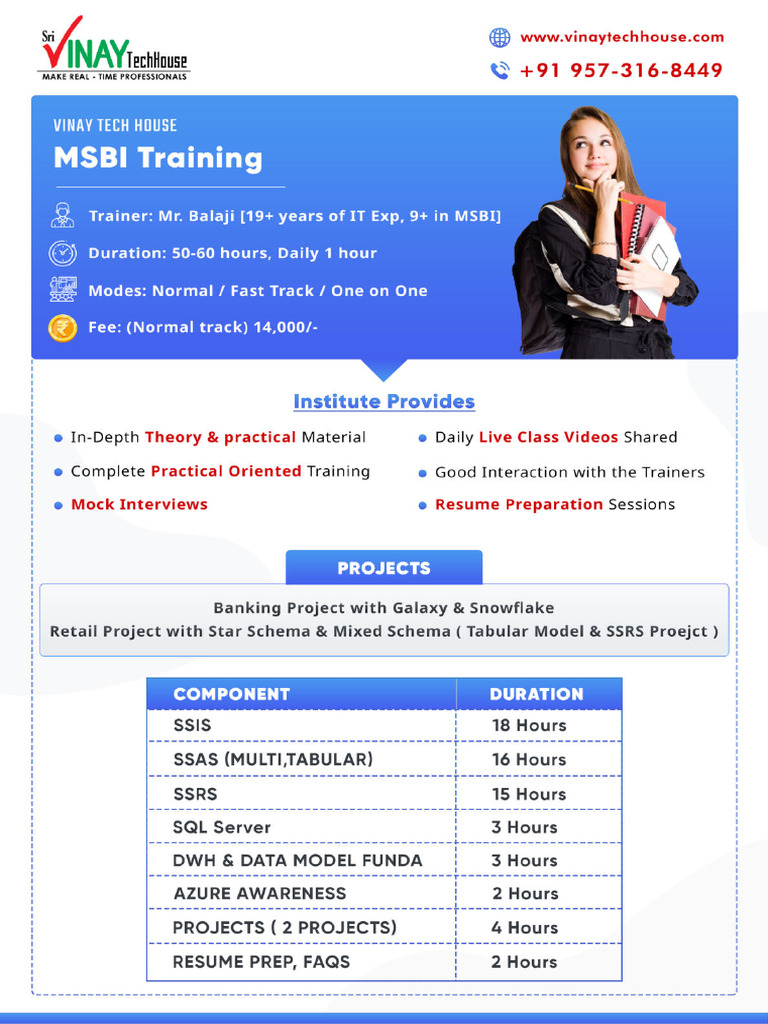 MSBI Vinay Tech | PDF
