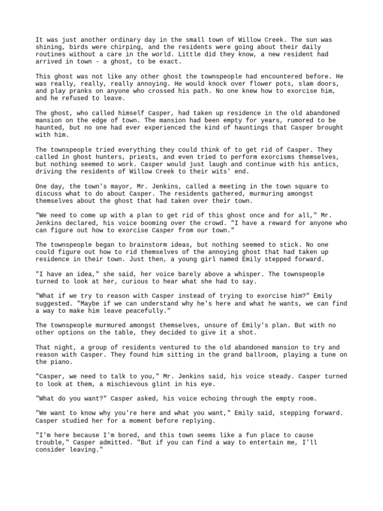 Ghosts Are Gonna Get Ya Oh Yeah | PDF | Ghosts