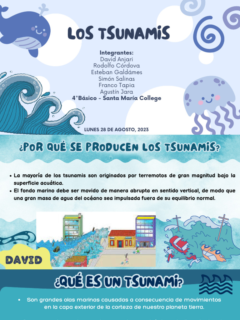 Tsunami 4 Basico | PDF | Tsunami | Temblores