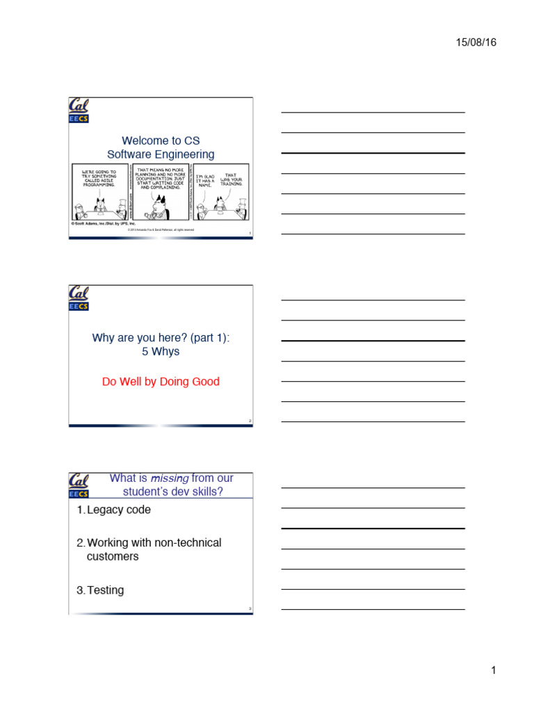 Ch01 IntroSWEng Agile | PDF | Agile Software Development | Cloud Computing