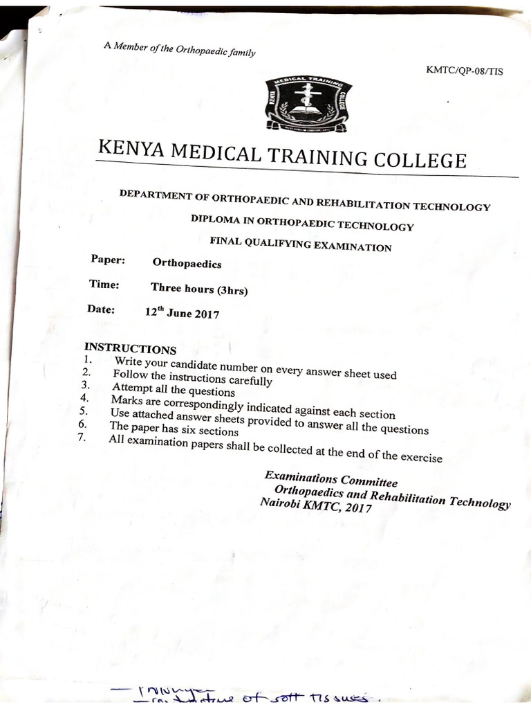 FQE Orthopaedic | PDF