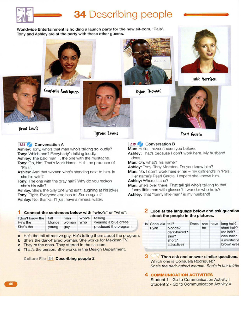 Describing People | PDF