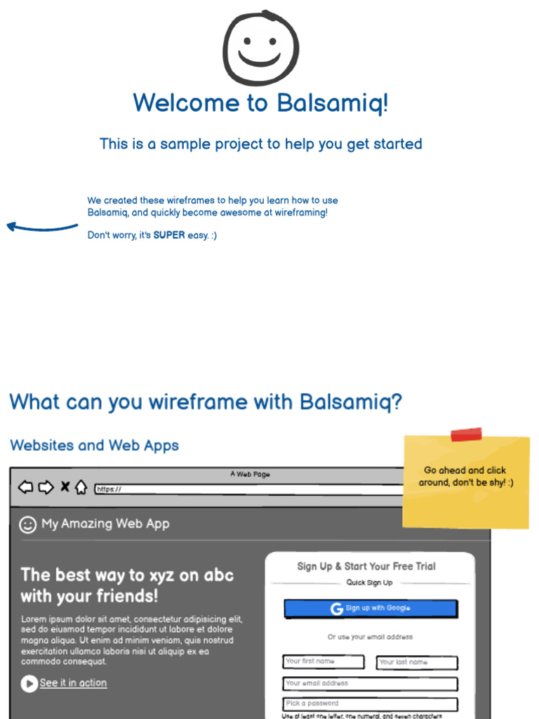 Your First Project Pdf