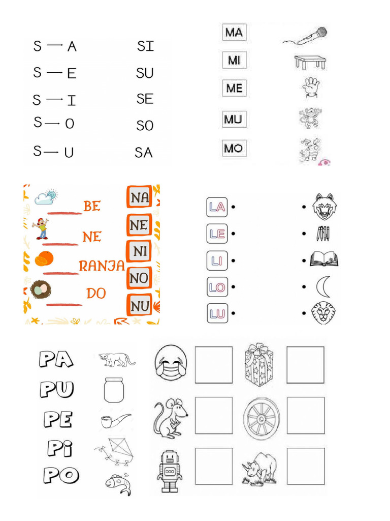 Actividades Con Consonantes | PDF
