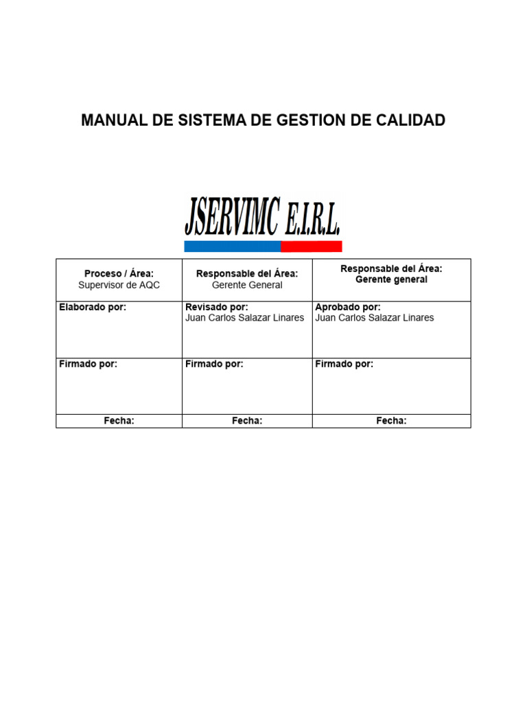 Sistemas de Gestión de La Calidad (Estructura) | Descargar gratis PDF | Calidad (comercial ...