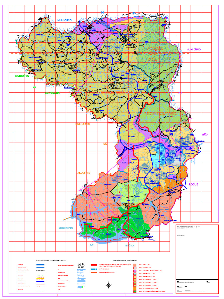 Mapa de Zoneamento de Mairinque - SP | PDF | Engenharia Ambiental ...