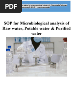 Purified Water Testing (Method of Analysis) As Per IP - BP - USP ...