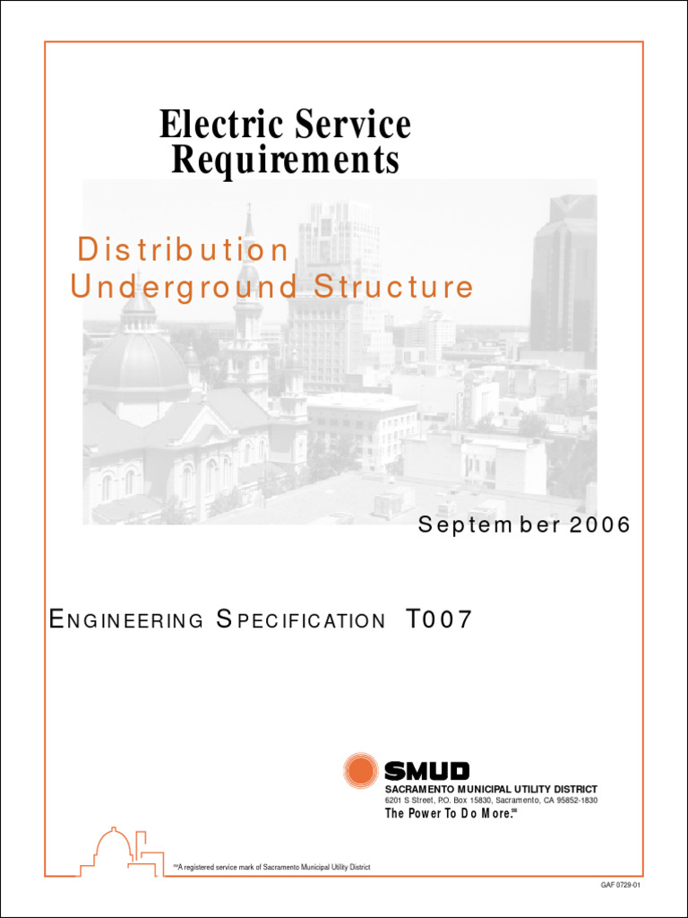 Underground Structure Jan10 | PDF