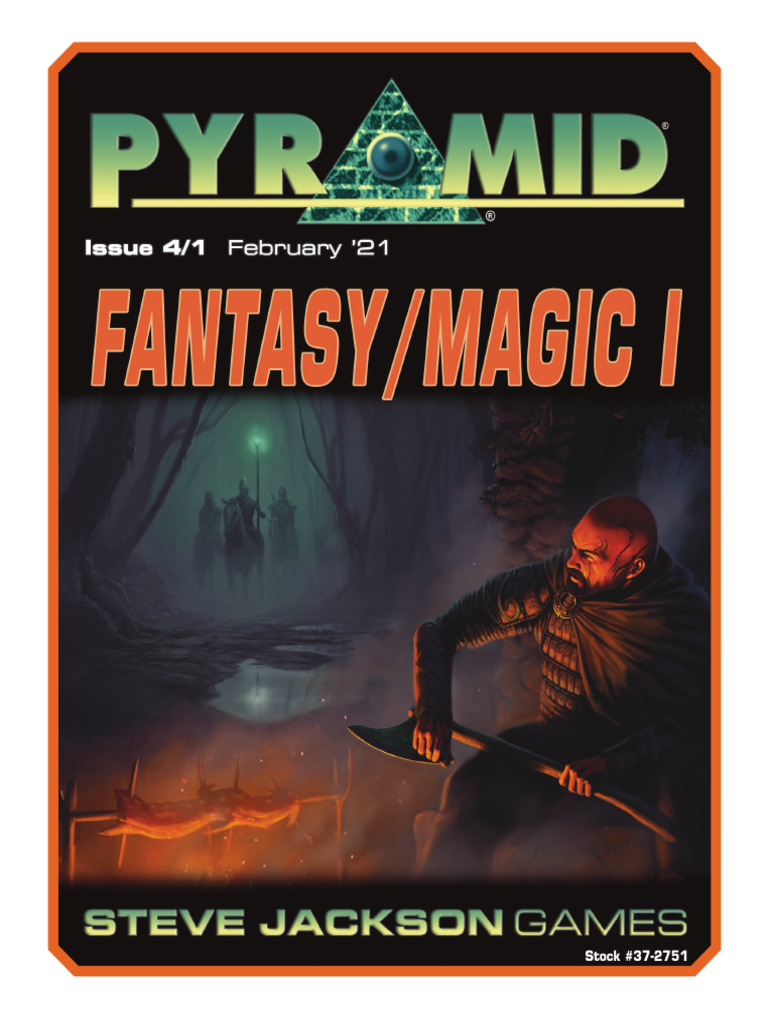 Pyramid 4-001 - Fantasy - Magic I | PDF | Poison | Magician (Fantasy)