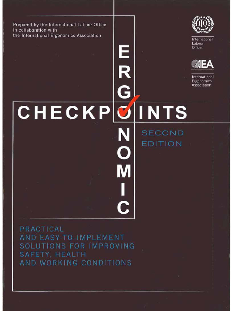 Ergonomic checkpoints ILO | PDF