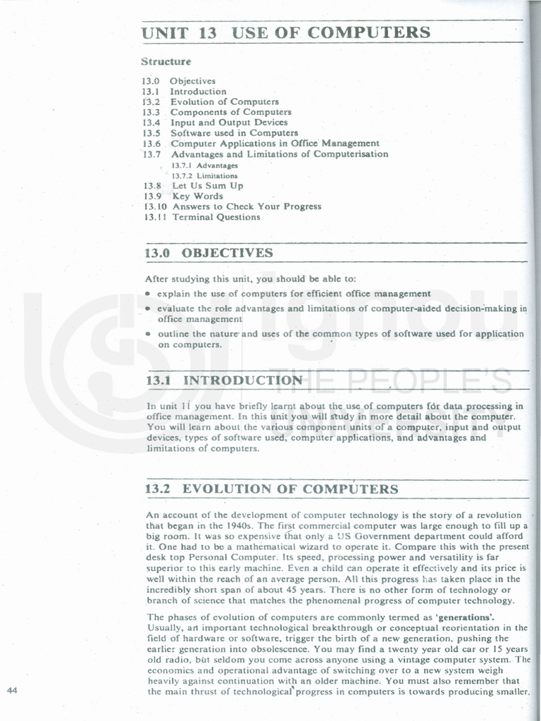 Unit 13 | PDF | Computer Data Storage | Central Processing Unit