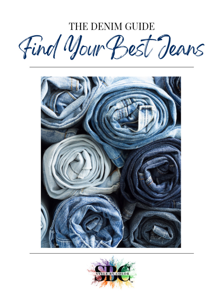 Denim Style Guide | Download Free PDF | Clothing | Fashion