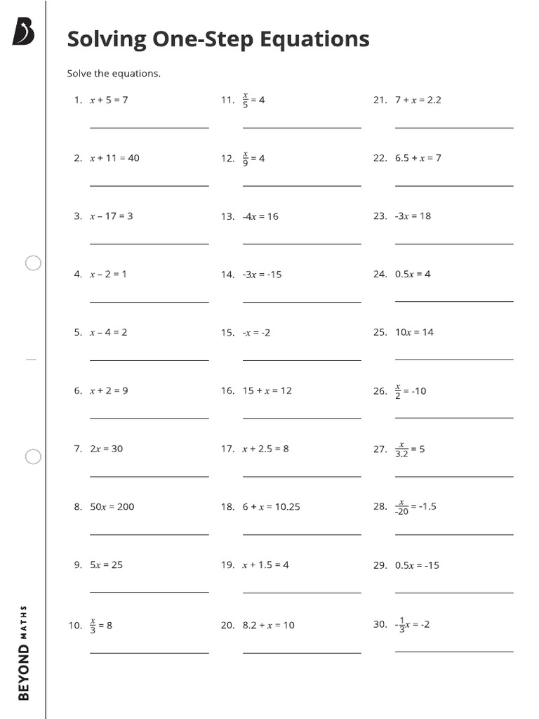 Simplifying Equation Pdf