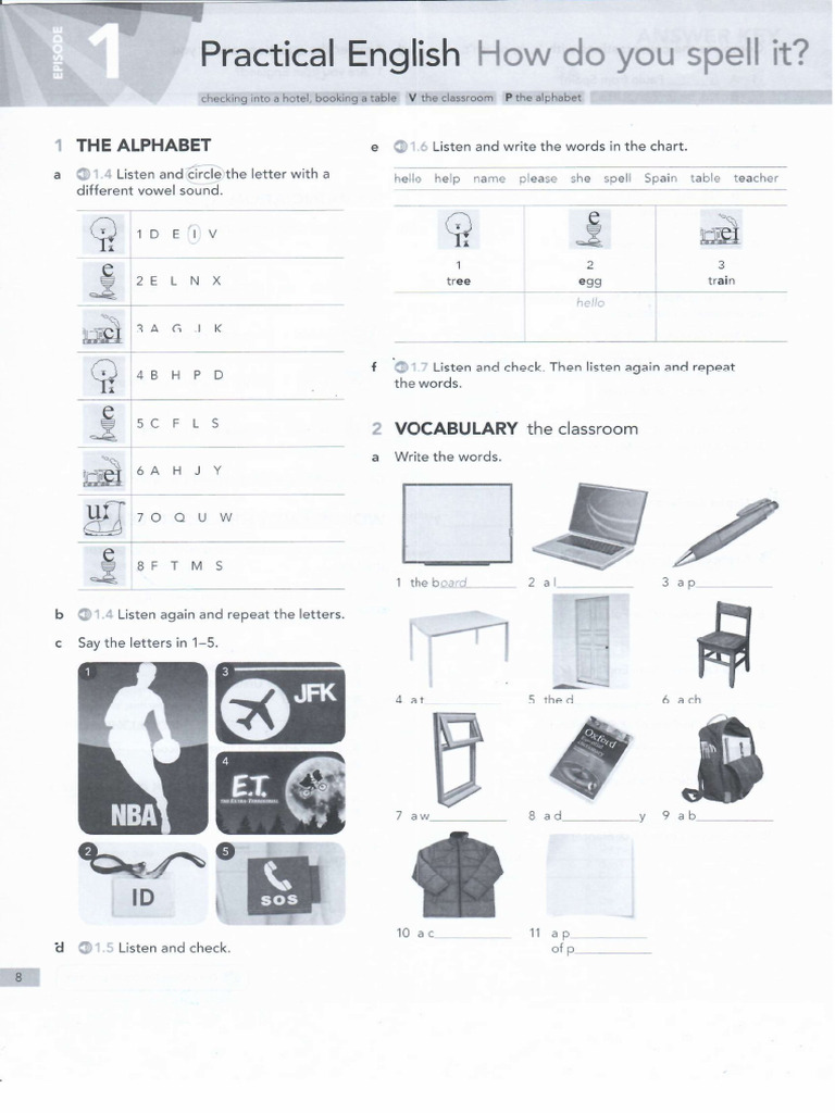 Practical English Beginner WB | PDF
