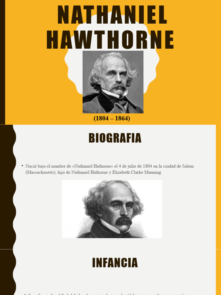 Nathaniel Hawthorne | PDF | Nathaniel Hawthorne | Literatura americana