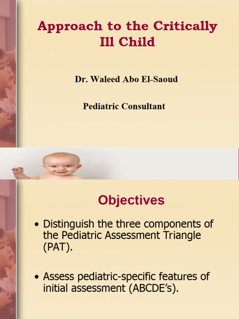 Pediatric Emergency Assessment Guide | PDF | Physiology | Medicine