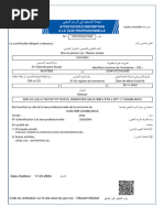 Modèle de Facture Auto-Entrepreneur Maroc | PDF