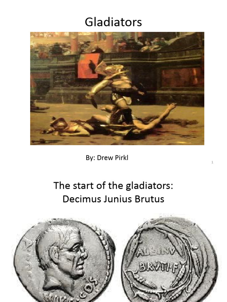 Gladiators 110308224113 Phpapp01 | PDF | Gladiator | Gladiatorial Combat