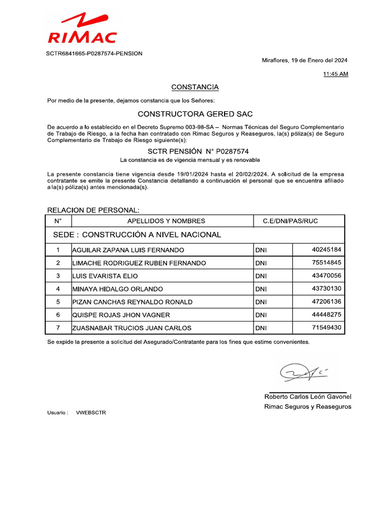 SCTR Gered | PDF