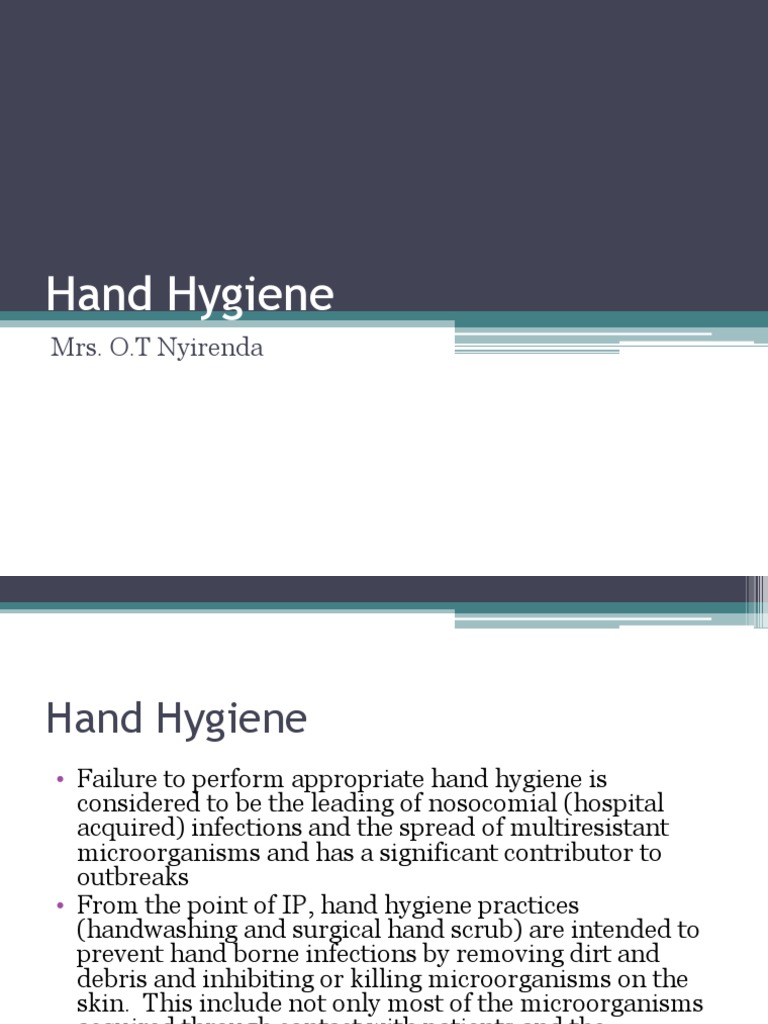 Essential Hand Hygiene Practices | PDF | Hand Washing | Hygiene