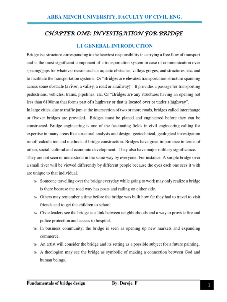 Ceng 5322 | PDF | Bridge | Drainage Basin