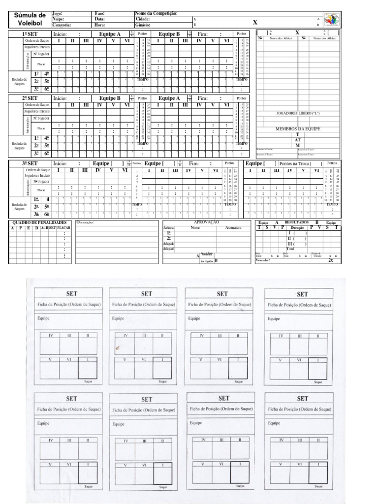 Súmula - Volei | PDF