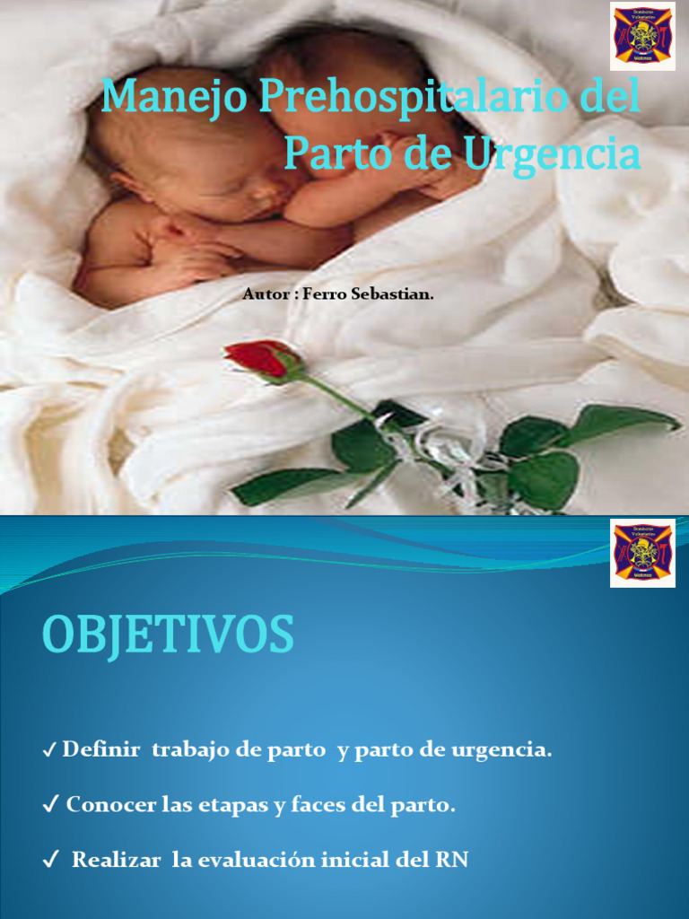 Manejo Prehospitalario Del Parto de Urgencia | PDF | Parto | El embarazo
