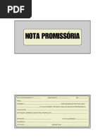 Modelo de Nota Promissória para Imprimir | PDF