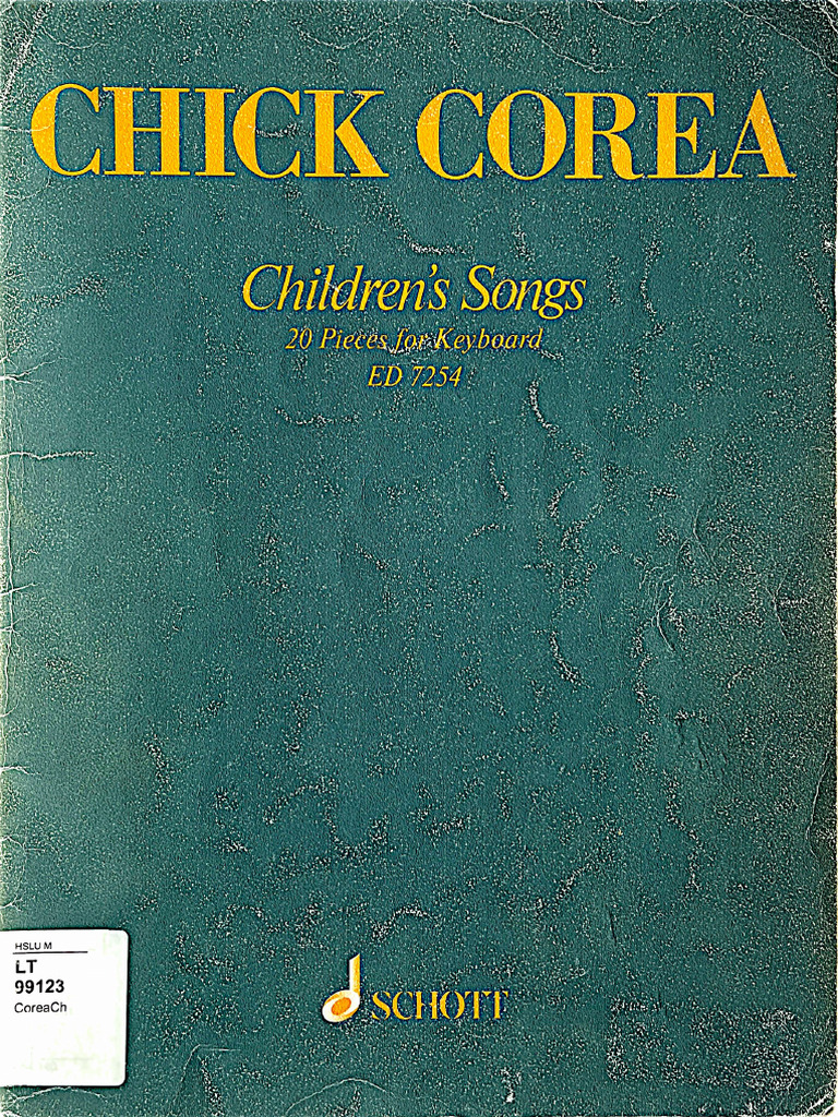 Chick Corea 20 Children Songs | PDF | Property Law | Civil Law (Common Law)