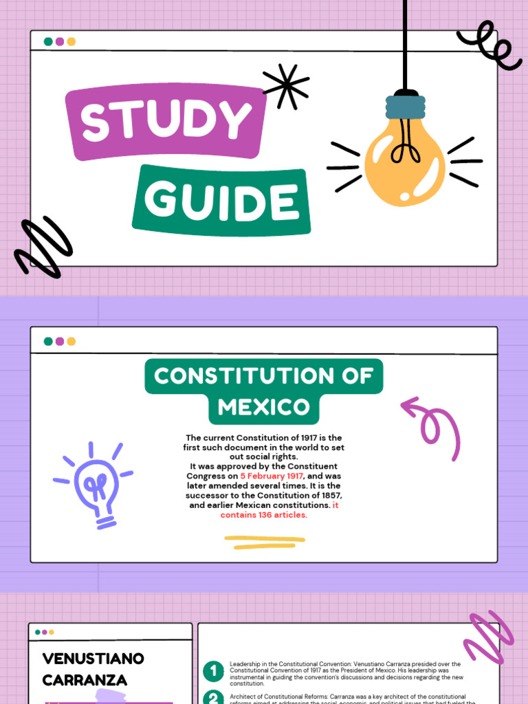 Constitution of Mexico | PDF