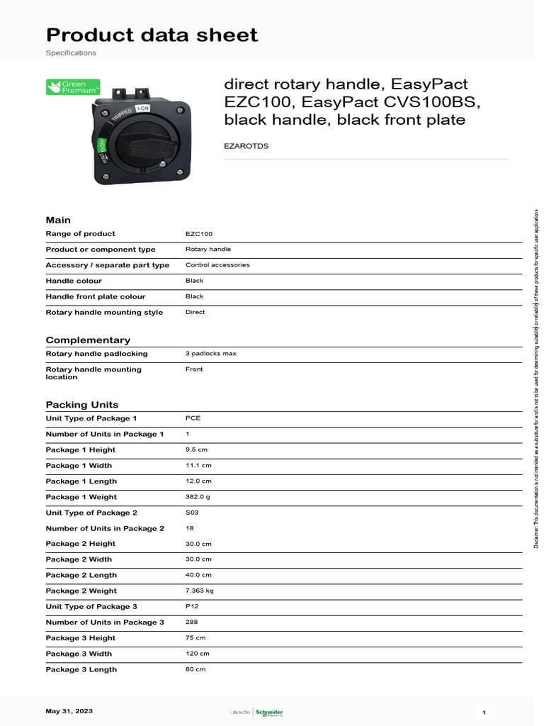 EasyPact CVS EZAROTDS | PDF
